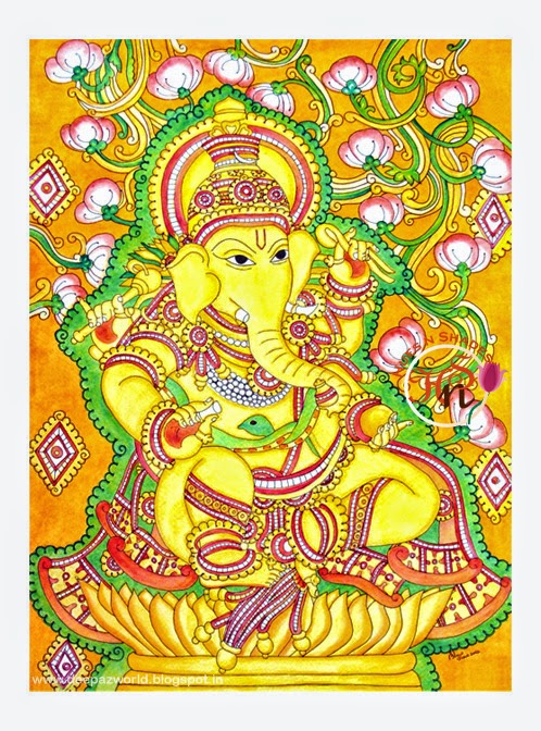 Hues n Shades: 5 Simple Drawings of Ganesha for Ganesh Chaturthi