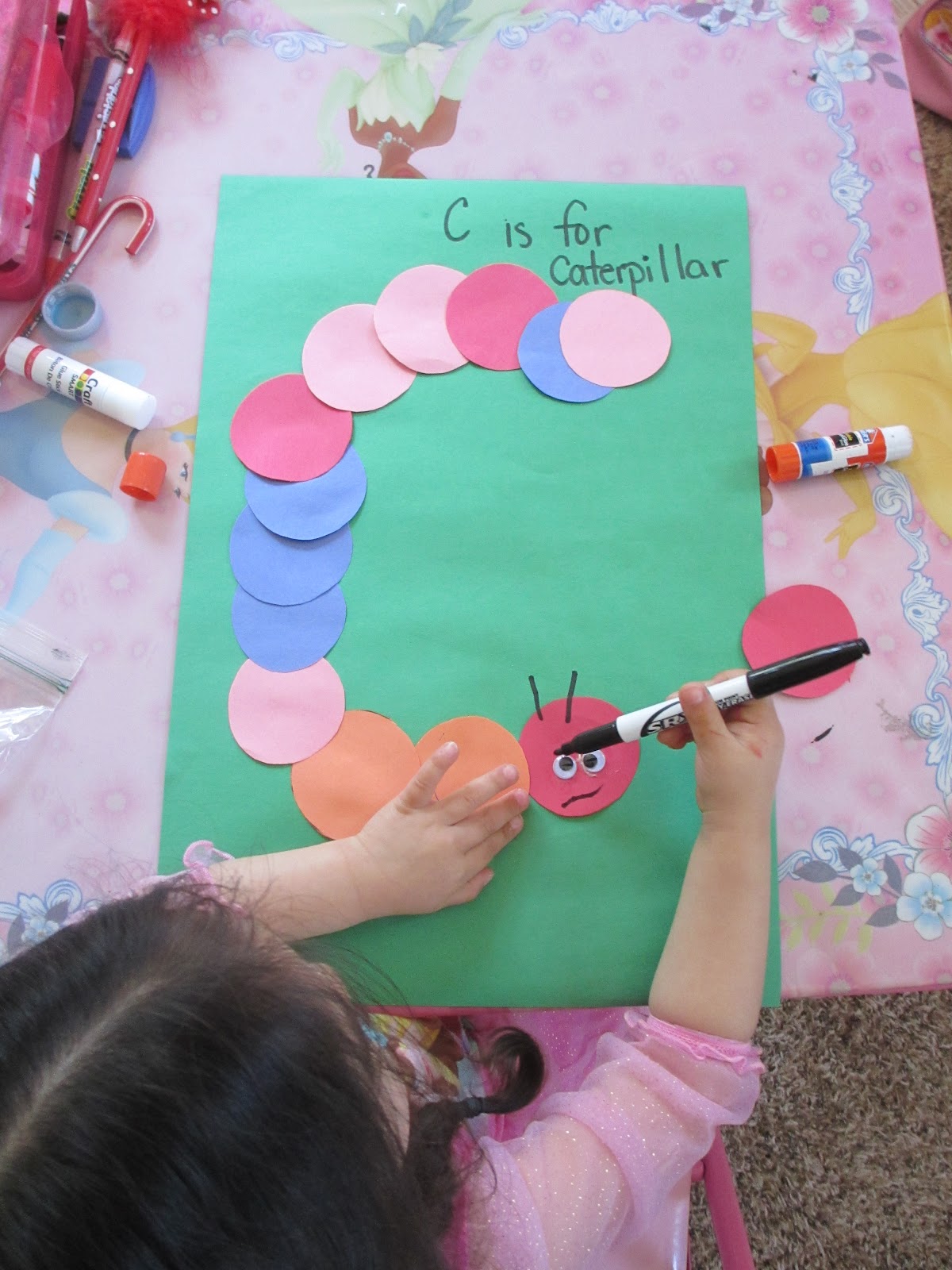 Teaching Munchkins: Cc is for Caterpillar