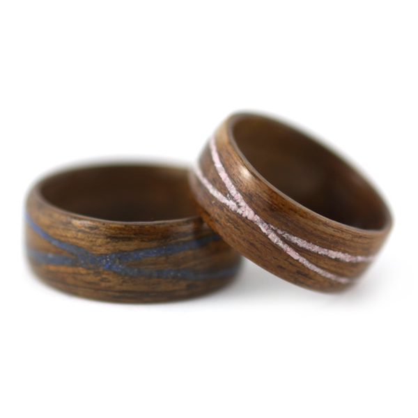 Wood Rings by Simply Wood Rings: Inlay Options!