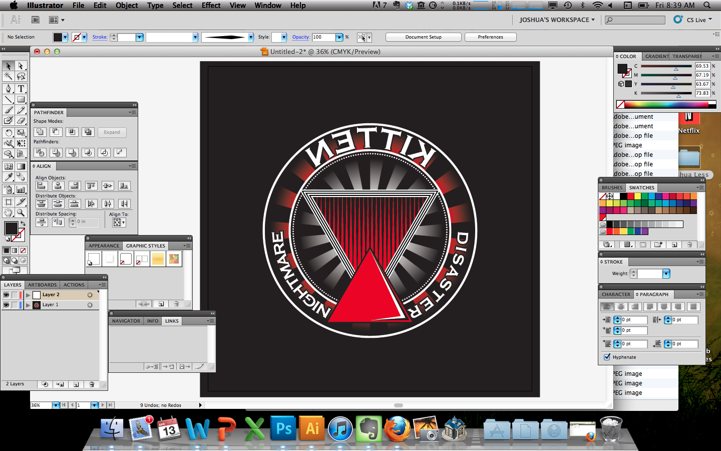 Joshua W. W.: Opacity Vs. Transparency (In Screen Printing).