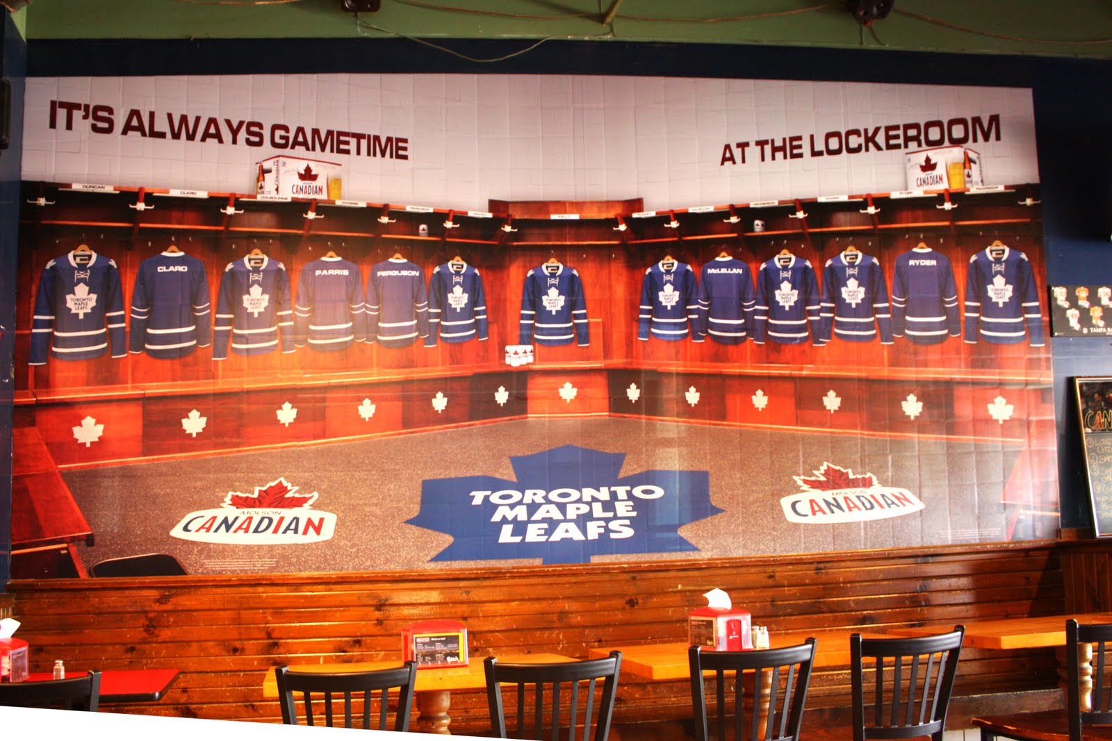 Locker Room Wall Mural - Eminent Custom Graphics inc.