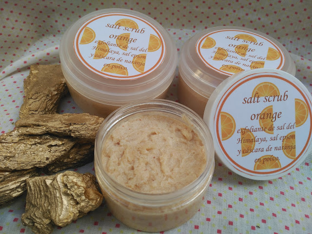 naturalmaría : Salt scrub orange