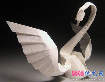 Tutorial How to Make Goose Origami