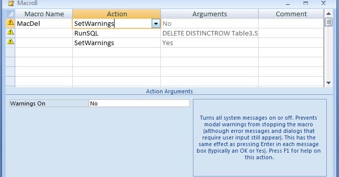 RUNSQL Action in MACRO and VBA ~ LEARN MS-ACCESS TIPS AND TRICKS