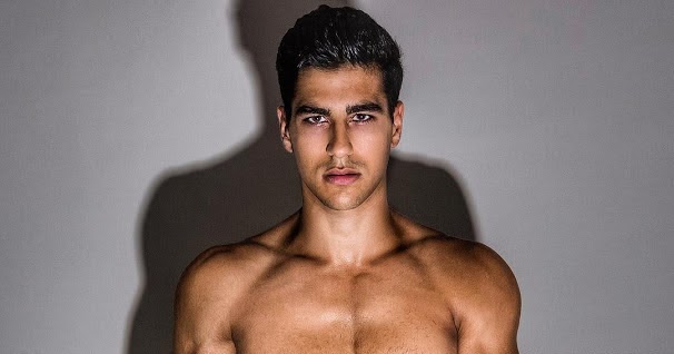 Shirtless Bollywood Men: Indian or Eurasian model Jason Batra naked and ...