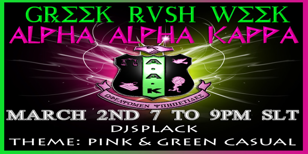 Indiii-viduality with Originality.SL: GREEK RUSH WEEK ♚ ALPHA ALPHA ...