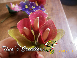 Tinas Creations: Stocking flower Arrangements