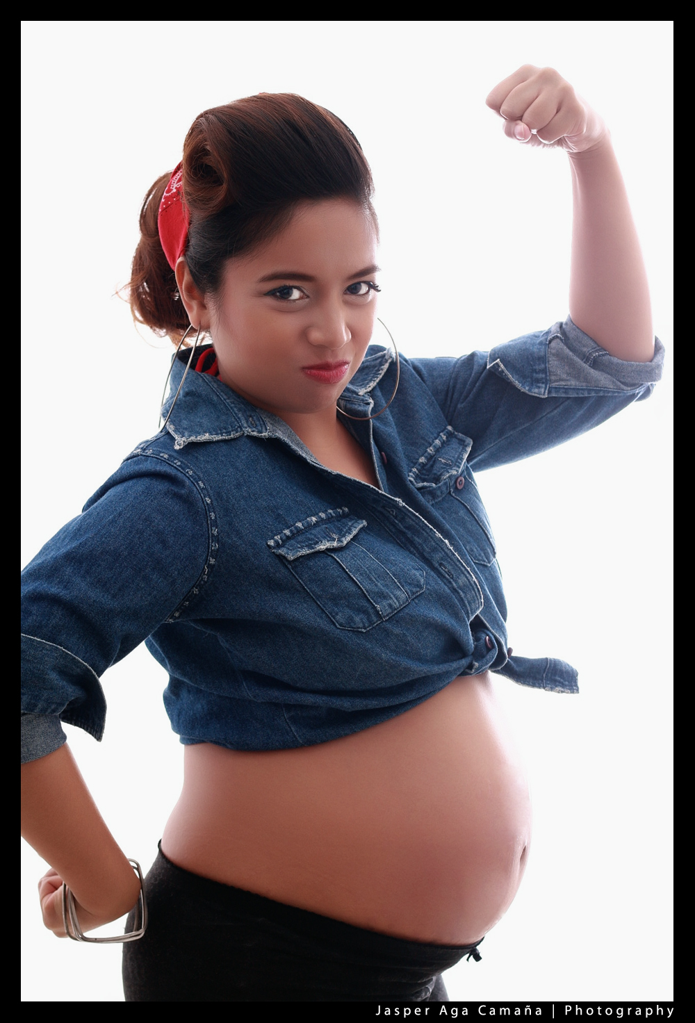 Eternal Sunshine: A Very Preggy Photoshoot :)