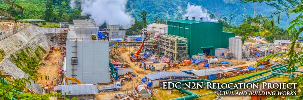 Geothermal plant at Sitio Nasulo, Barangay Pugahan, Valencia, Negros ...