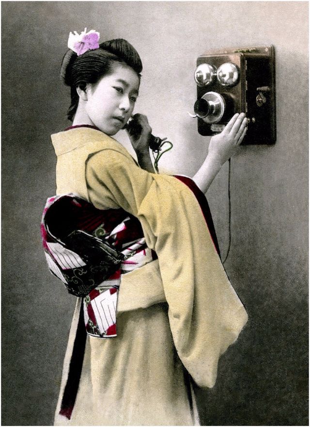 Moshi Moshi! Operator, Please Connect Me to the World! ~ Vintage Everyday