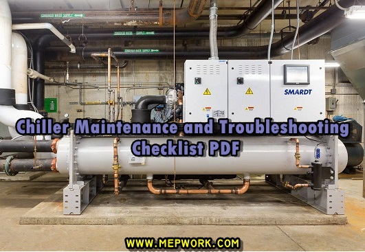 Download Chiller Maintenance and Troubleshooting Checklist PDF