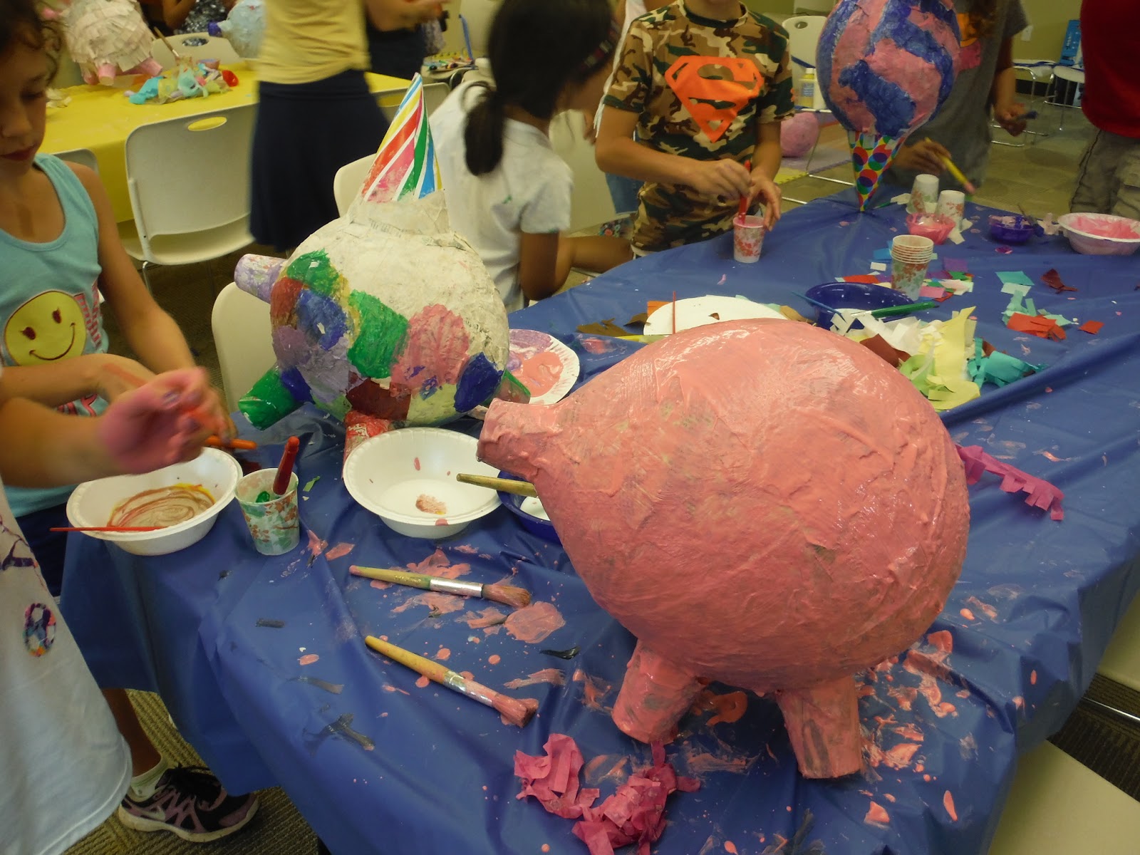 Library Lalaland: Piñata Making