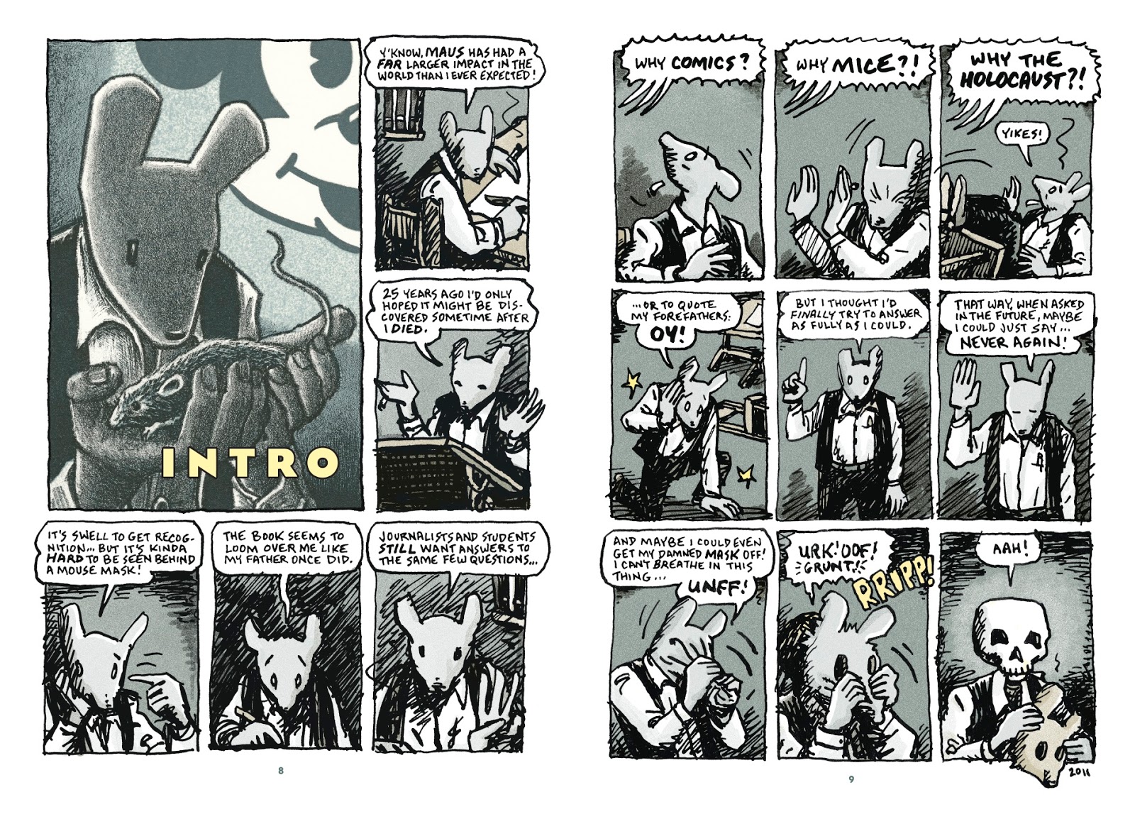 A ARTE DE EDUARDO SCHLOESSER: AS MAIORES HQS DE TODOS OS TEMPOS ( MAUS ).