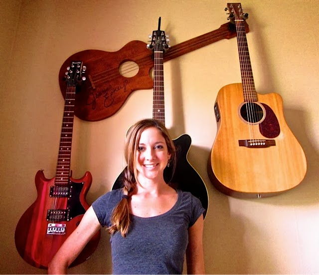 Wall-Axe Custom Guitar Hangers: Recording Artist - Jenna Epkey & Wall ...