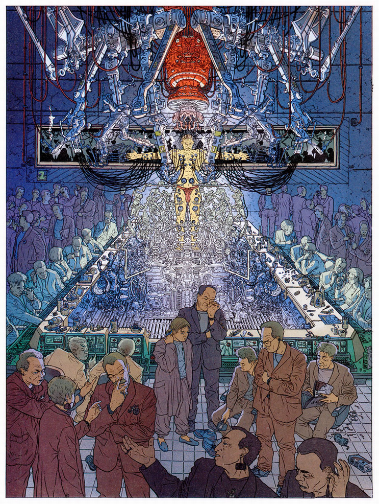 Cool Comic Book Pages: Frank Miller, Geof Darrow - Hard boiled