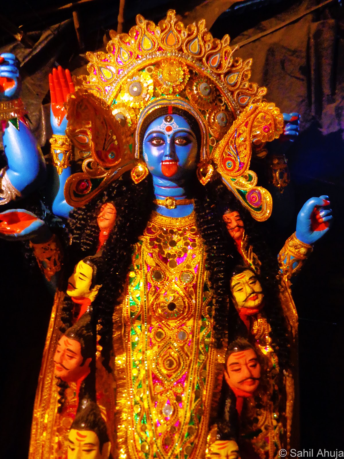 Pixelated Memories: Kali Puja, Durgapur