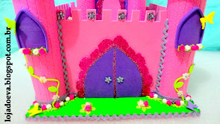 ARTESANATO EM E.V.A: CASTELO EM EVA 3D