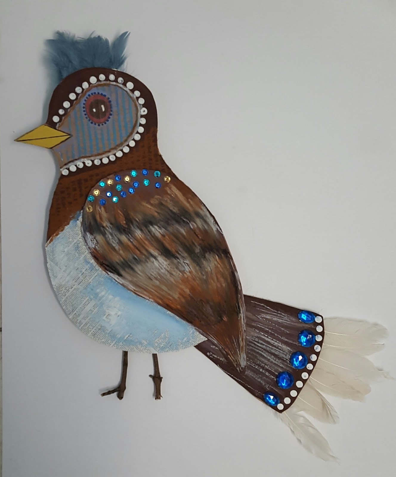 MaryMaking: Recycled Cardboard Birds