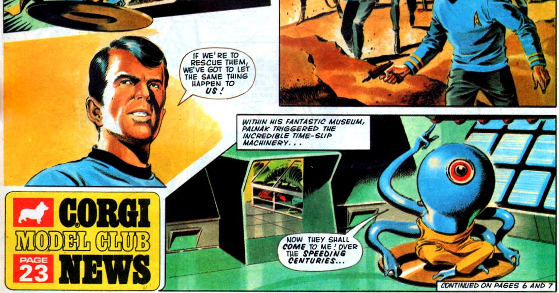 CRIVENS! COMICS & STUFF!: PART FOUR OF TV21'S STAR TREK - BY MIKE NOBLE...