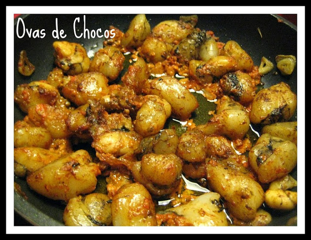 Comidas e outras coisas do mundo real: Ovas de Choco