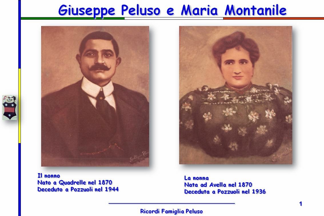Pozzuoli ...come eravamo: Famiglia Peluso