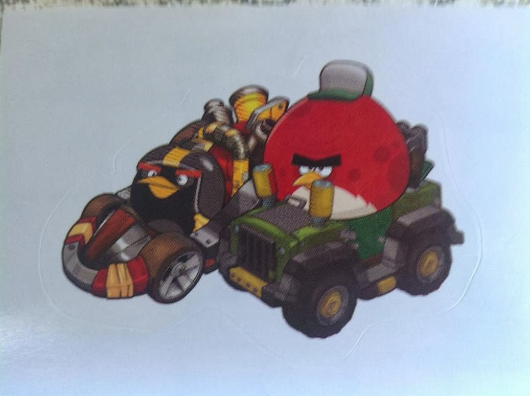 Angry Birds Go! colección de cromos stickers de Giromax a la venta ...