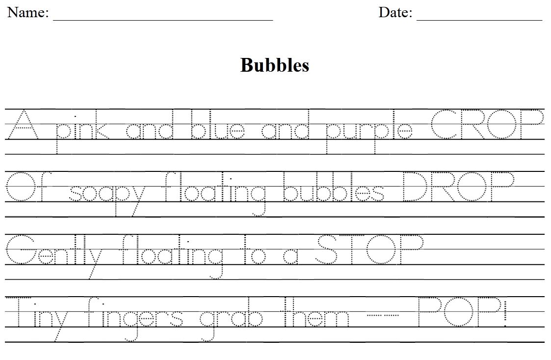 The Homeschool Voyager: Bubble Day!