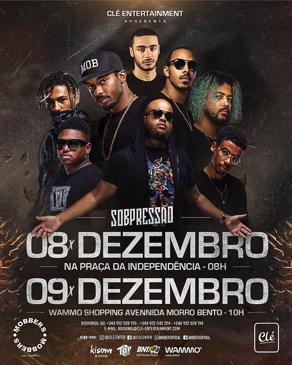 CLÉ ENTERTAINMENT ANUNCIA LANÇAMENTO DO ÁLBUM "SOB-PRESSÃO" DOS MOBBERS