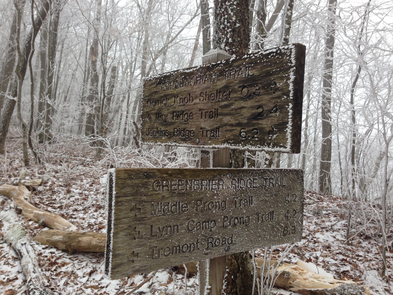 900 miles: Backpacking loop: Middle Prong - Greenbrier Ridge - AT ...