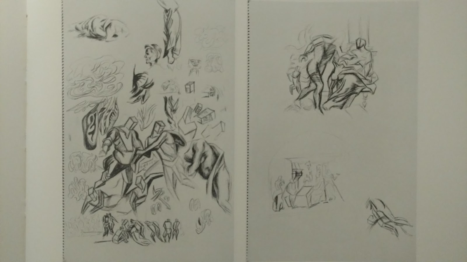DRAWING AT DUKE: Jackson Pollock