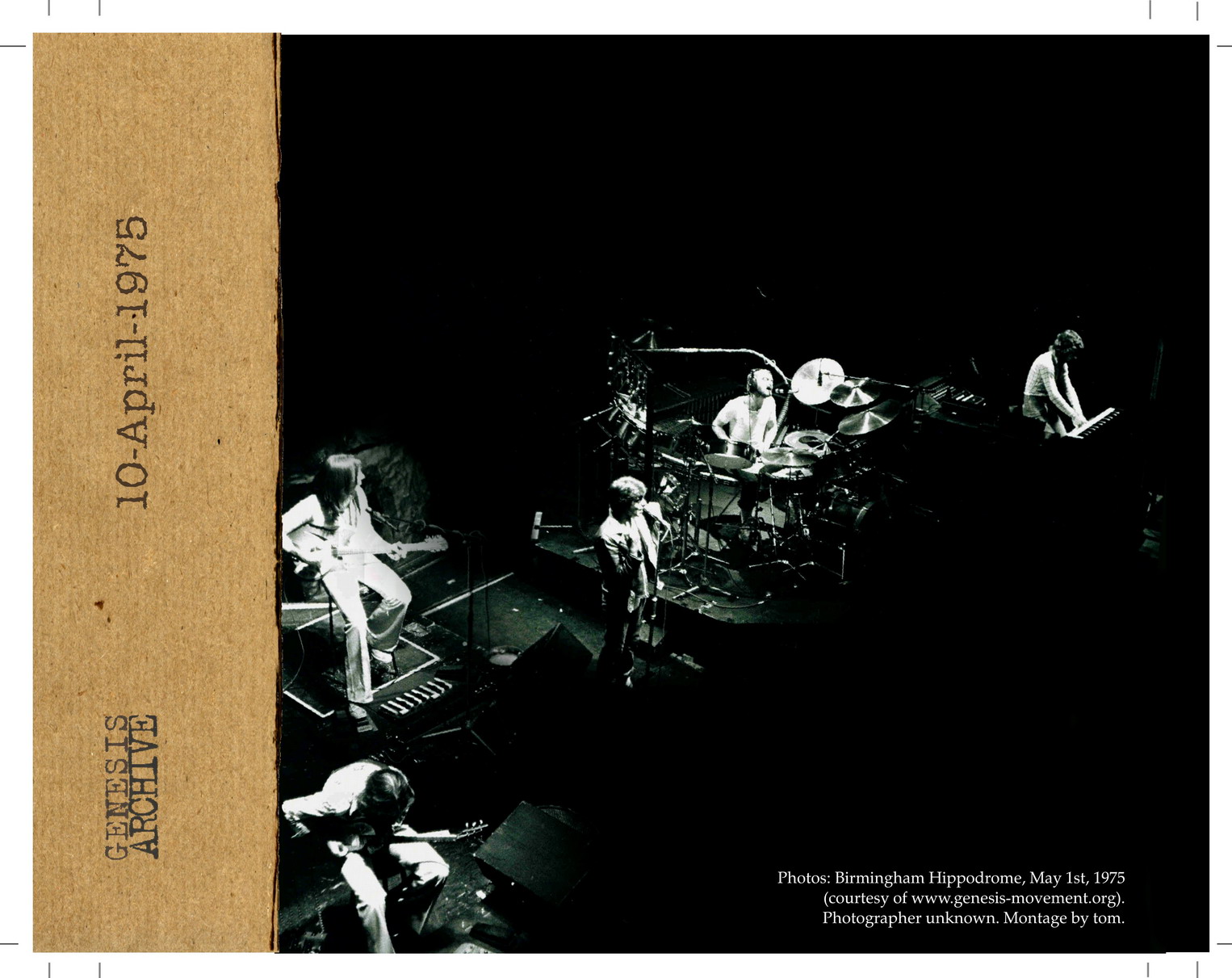 T.U.B.E.: Genesis - 1975-04-10 - Groningen, NL (SBD/FLAC)