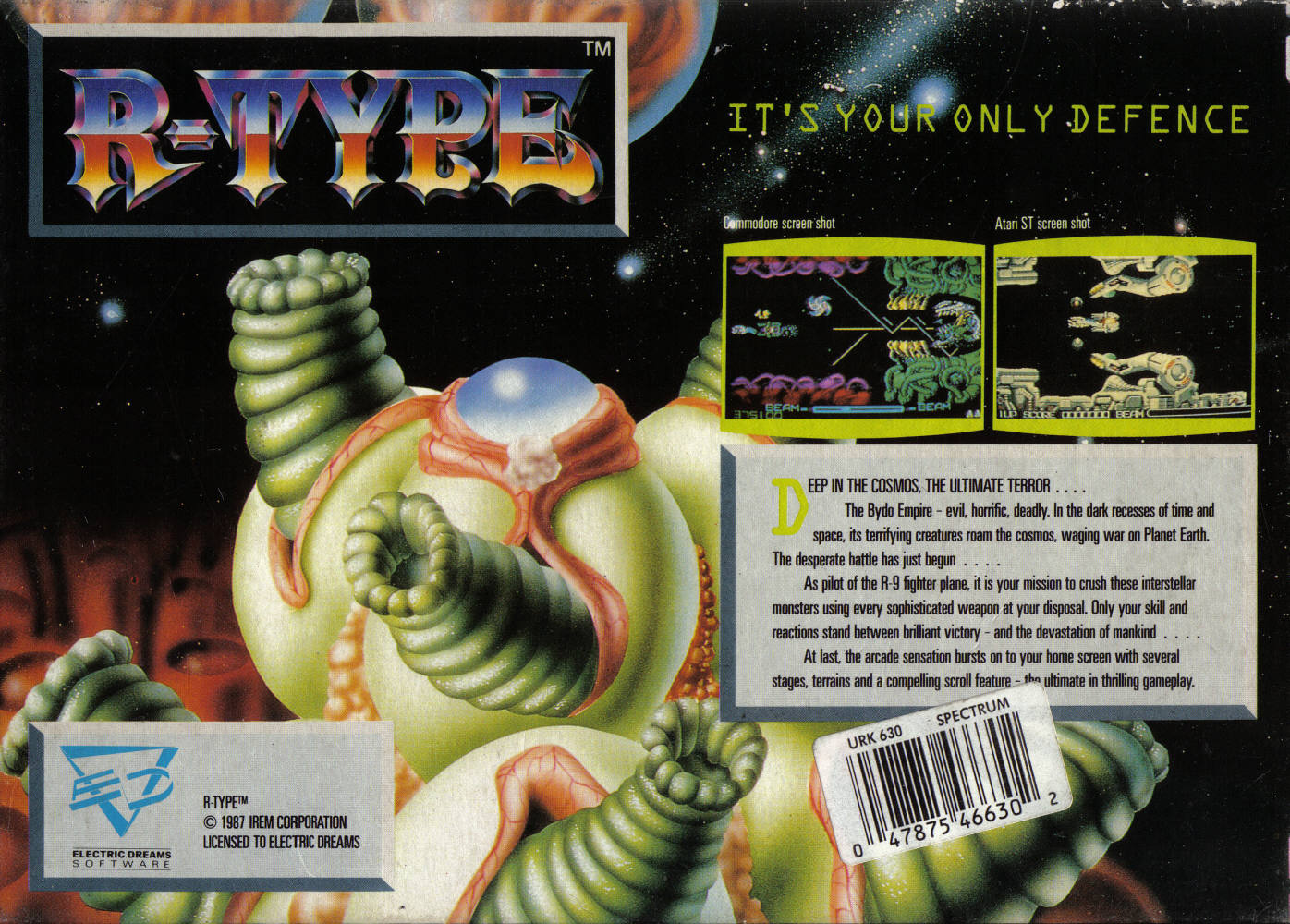 MONSTER BRAINS: R-TYPE - IT'S YOUR ONLY DEFENCE!