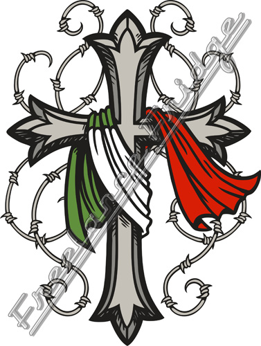 Visit www.freelancefridge.com: Italian Cross design