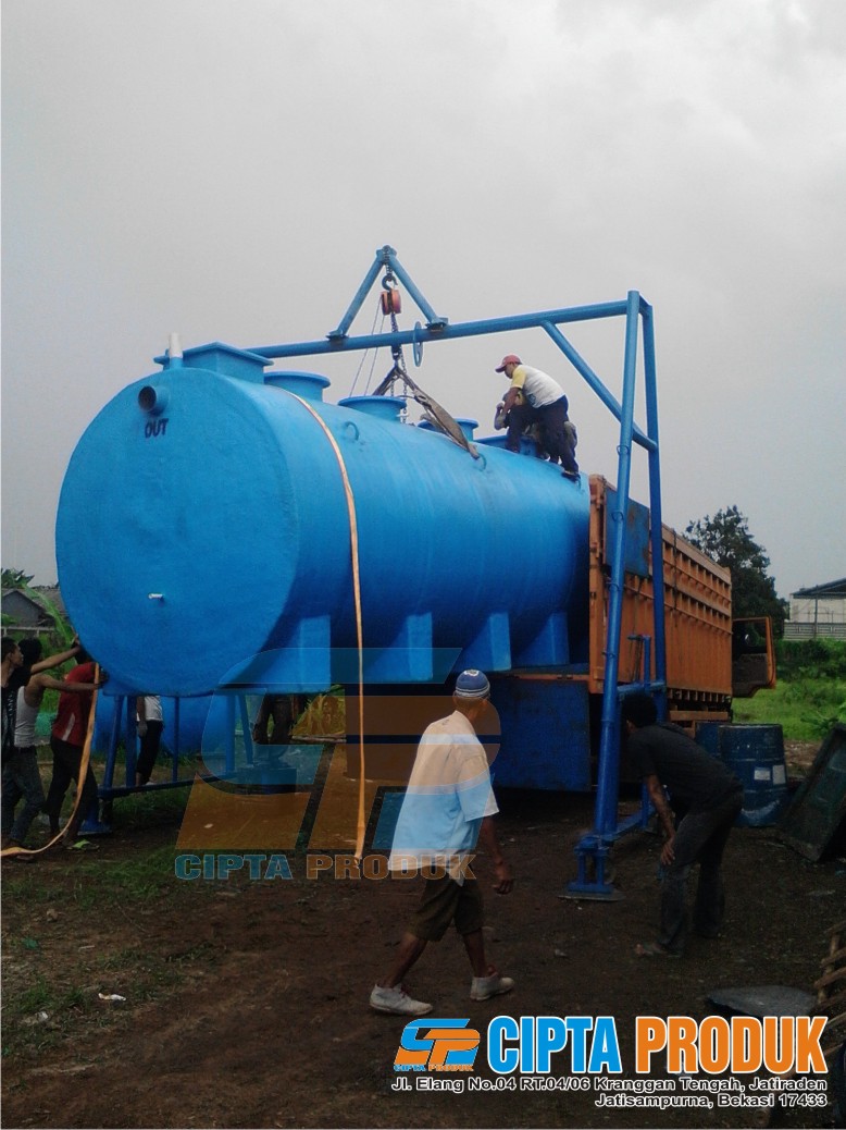 Grease Trap / Penyaring Lemak: STP IPAL Pengolahan Air Limbah