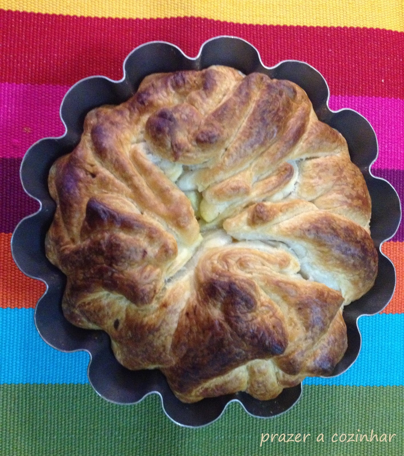 PRAZER A COZINHAR: Empada gigante de frango