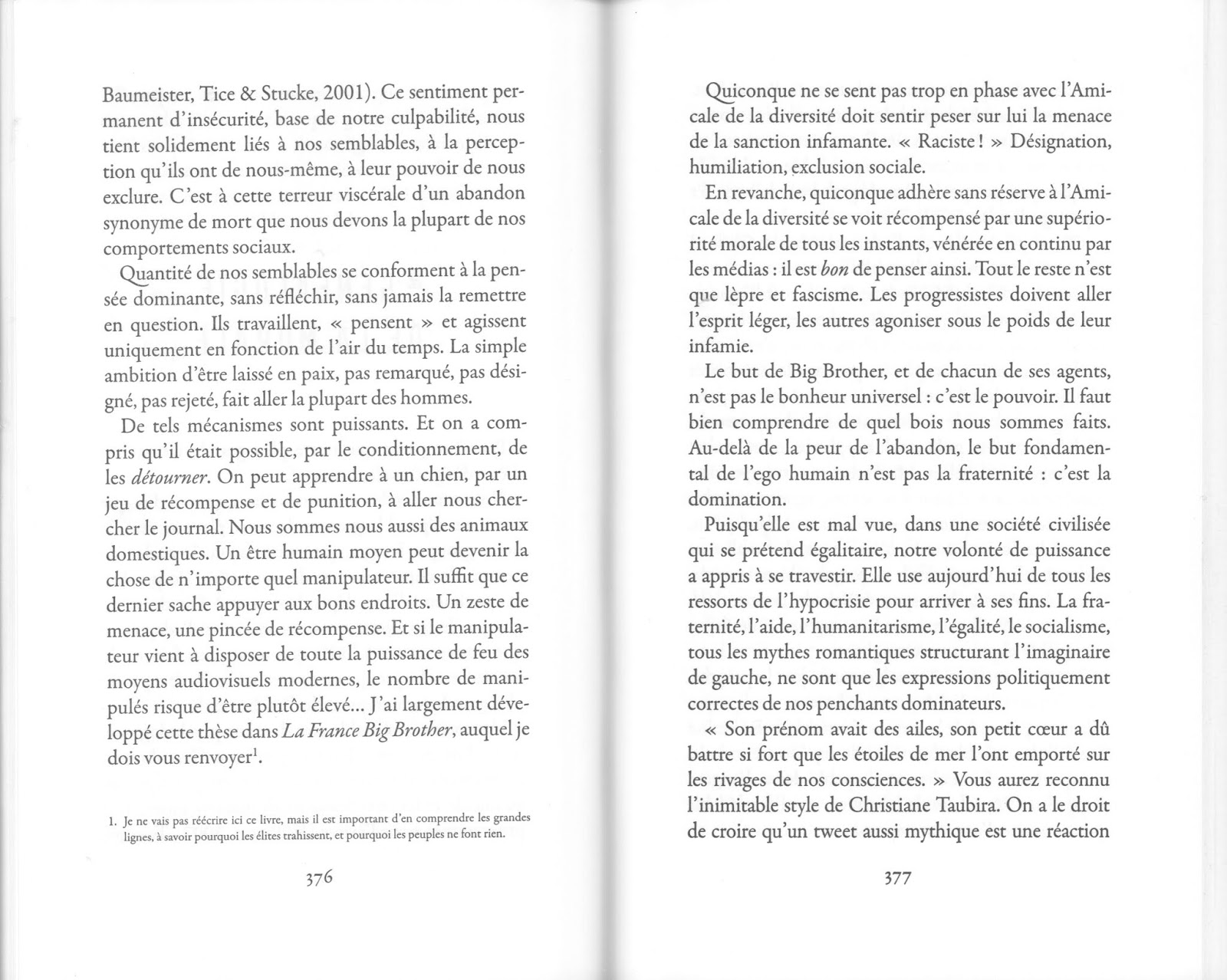 école : références: Laurent Obertone, La France interdite (2018)