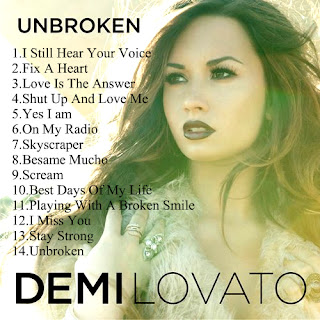 Tudo sobre celebridades: Demi Lovato divulga a capa do álbum "Unbroken":
