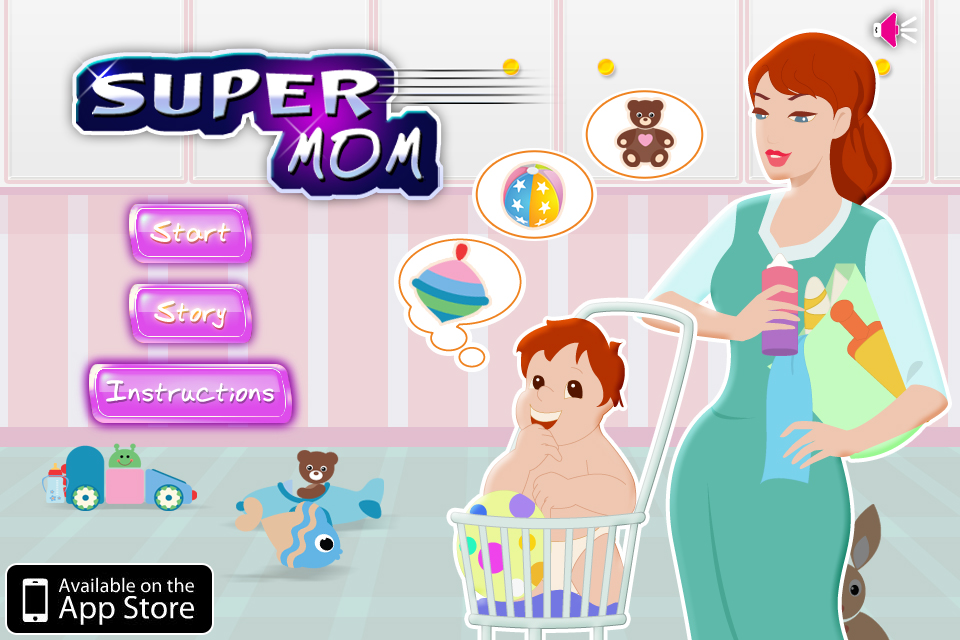 Super MOM Game Concept