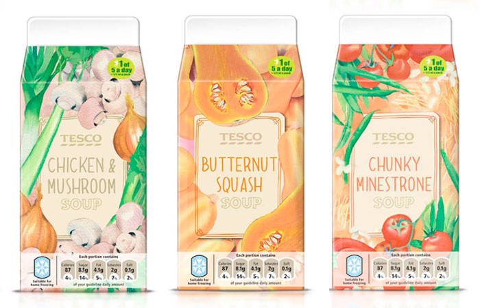 Tesco Fresh Soup – Packaging Of The World