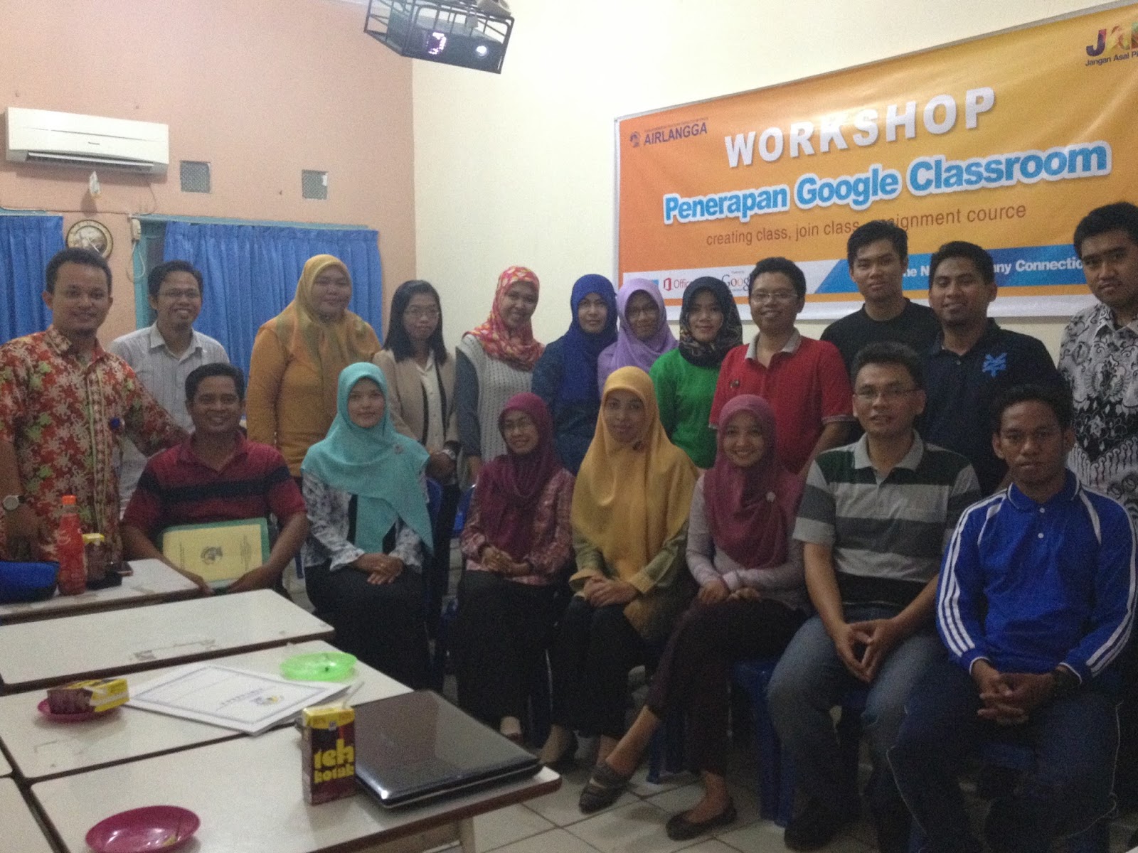 SMK TI Airlangga Samarinda: Workshop Penerapan Google Classroom di SMK ...