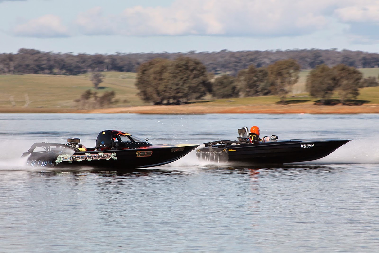 AUSSIE SKIBOATS: V.S.B.C. Club Day, Eppalock Sept. '14