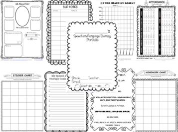 Back to School SLP Blog Hop | The Queen's Speech