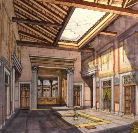 HISTORIA PARA NO DORMIR: Maneras de vivir: Roma; La Domus.