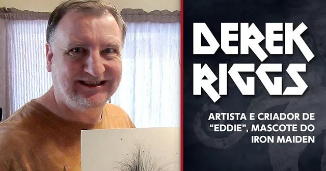 [ DEREK RIGGS ] - Artista virá ao Brasil este ano - IRON MAIDEN BRASIL