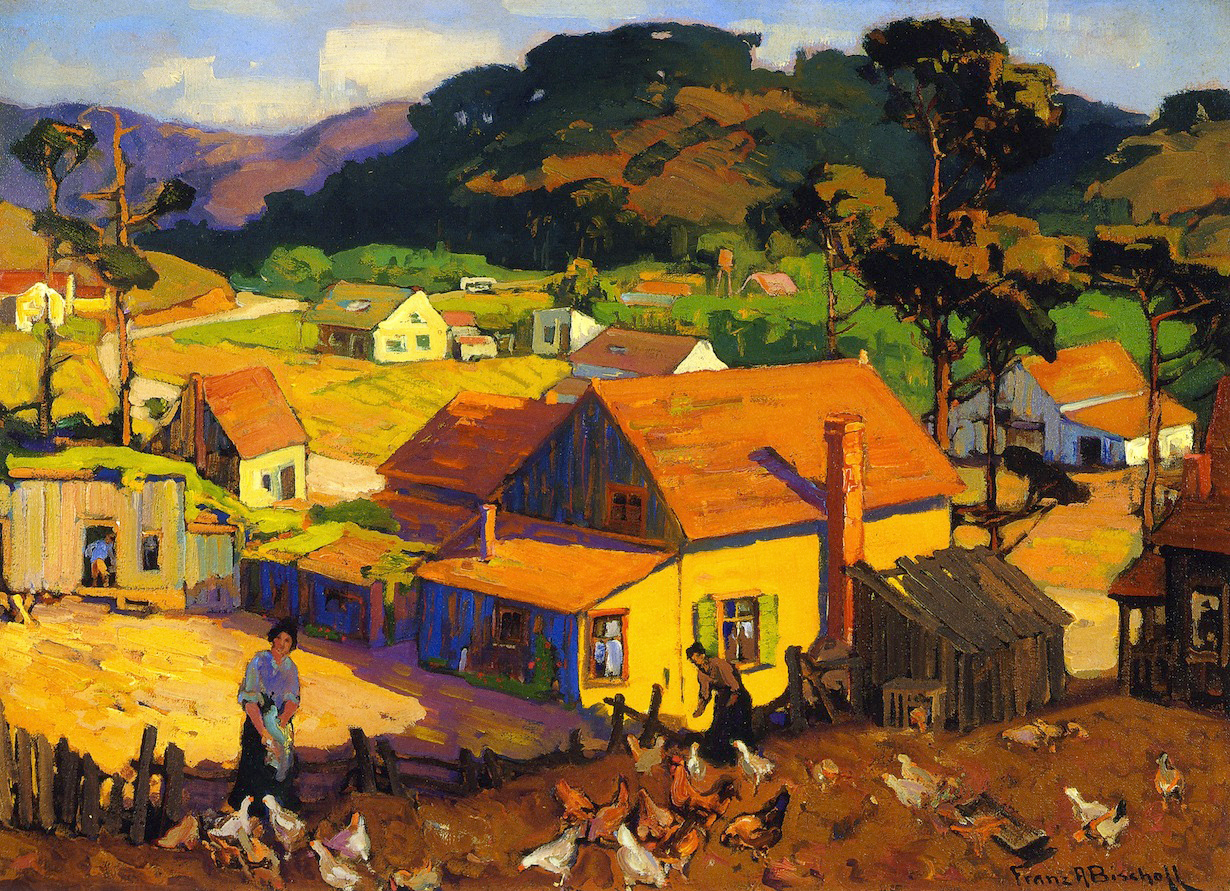 Arte!: Californian landscapes: Franz Bischoff