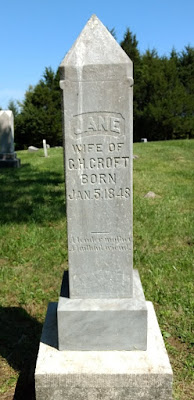 Western Kentucky Genealogy Blog: George H. Croft and Polina Jane Riley