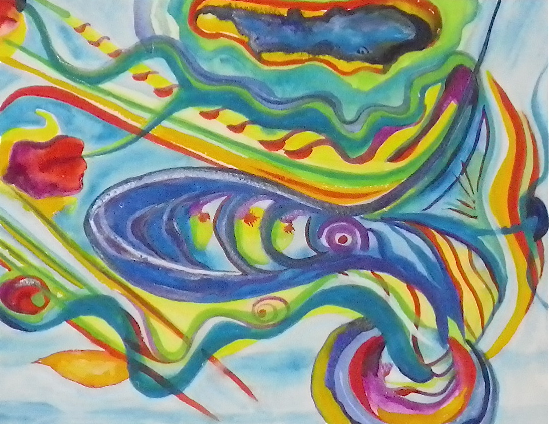 Psychedelic Waterfall: The 7 Lost paintings: "Psychedelic Underwater ...