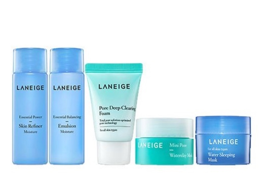 Laneige Sample Trial Kit Price List, Korean Cosmetic Sample Trial Kit ...