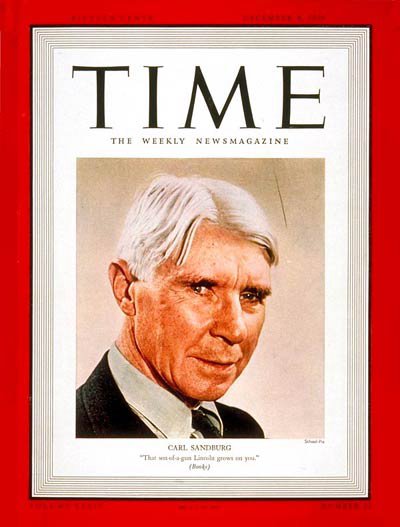K I S S: The Day Carl Sandburg Died