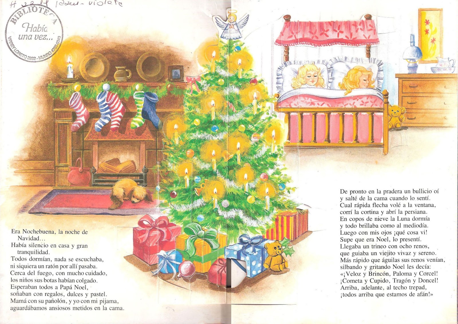 Aquellos muñequitos que vivían en los cuentos...: La víspera de Navidad